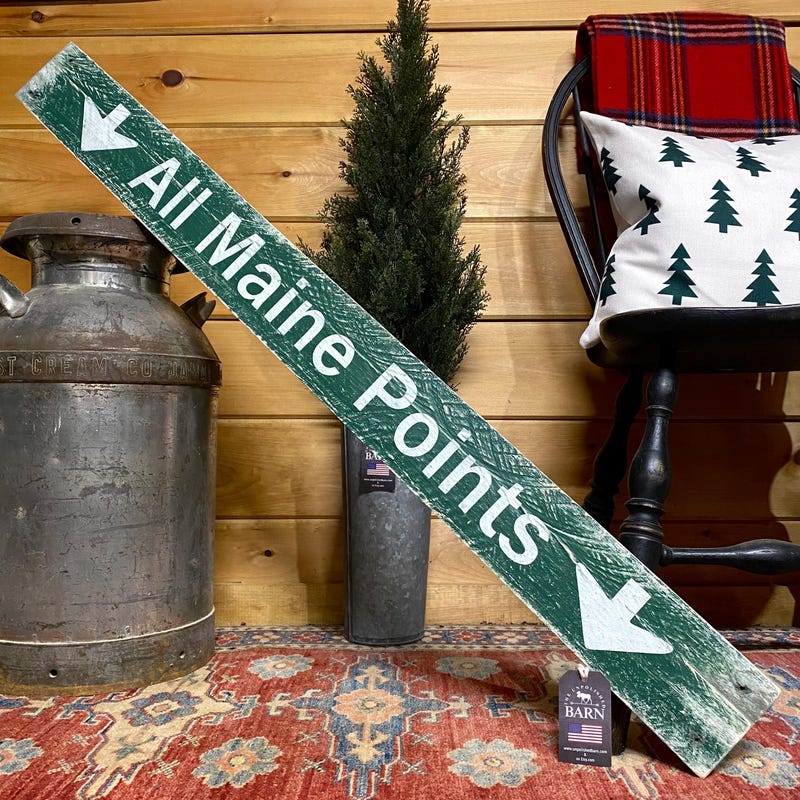 Maine Signs - Etsy