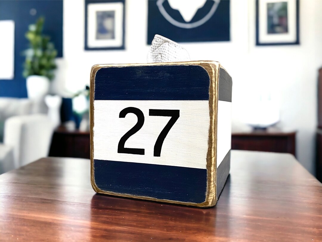 Nautical Buoy Tissue Box Cover, Coastal Beach Decor - Etsy