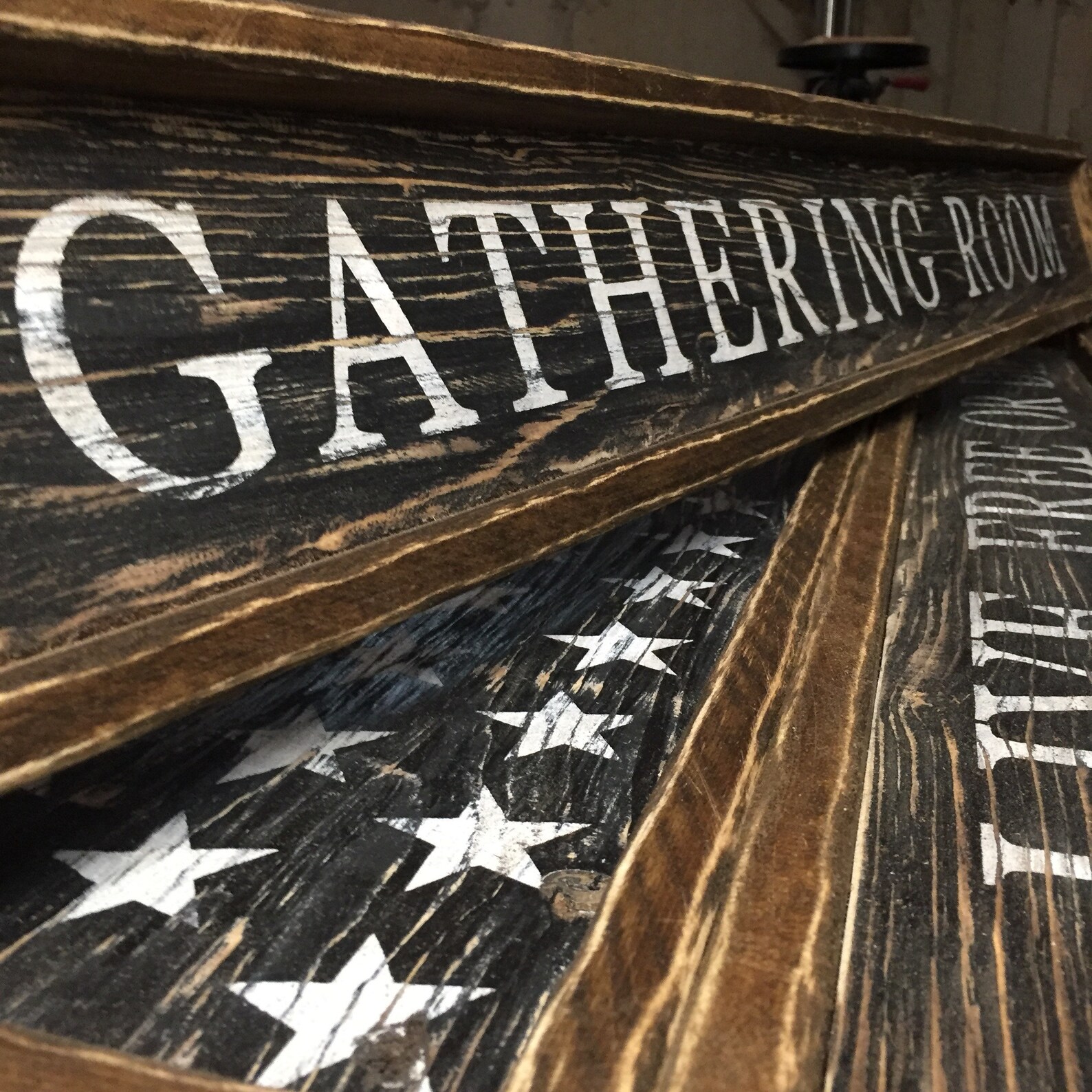 Rustic Gathering Room Sign Thanksgiving Decor Country | Etsy