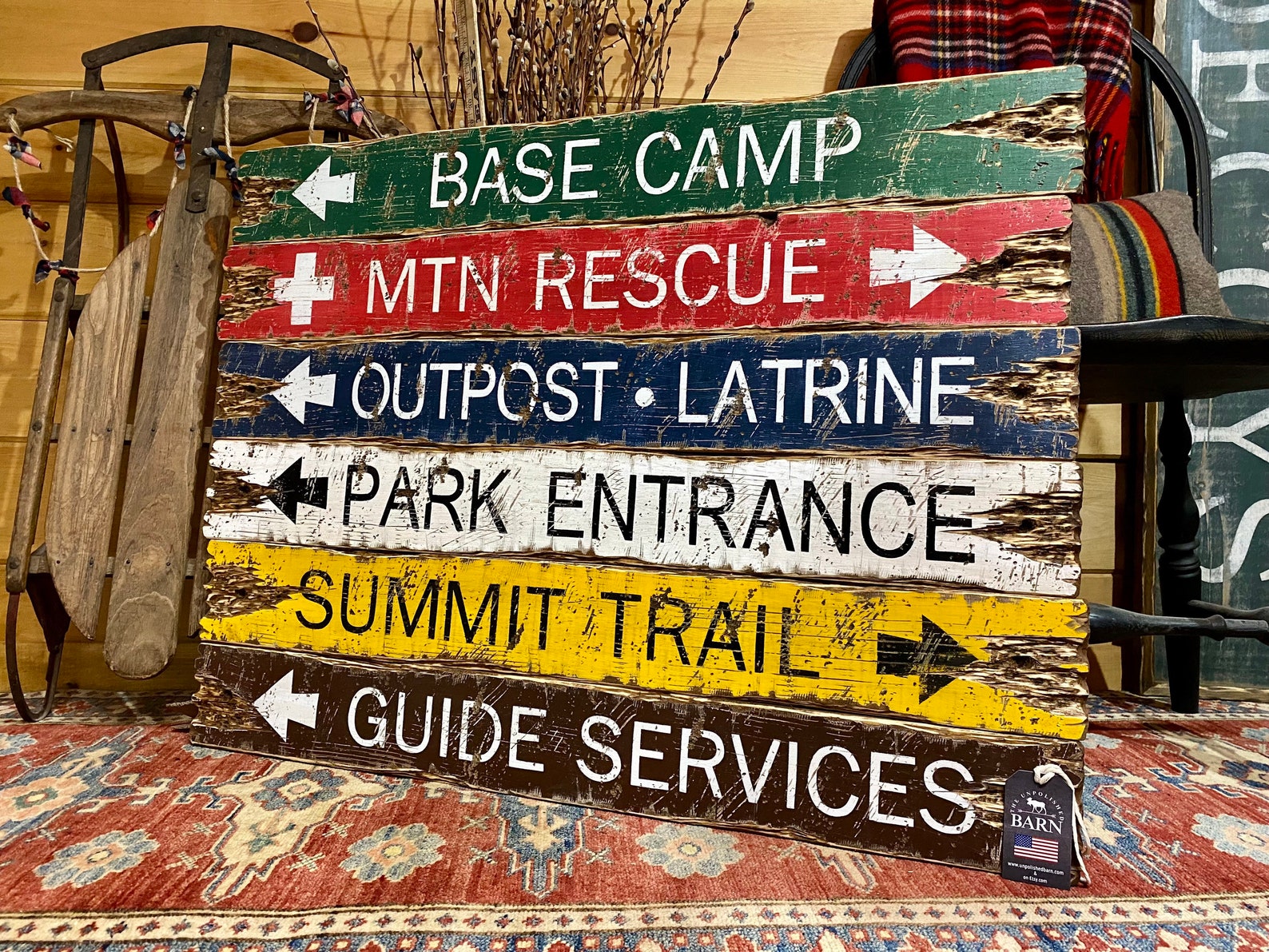 Wood Hiking Signs Mt Everest Sign Base Camp Sign Mountain - Etsy