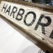 Harbormaster Wood Sign Rustic Coastal Decor Nautical Sign - Etsy
