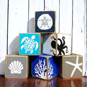 Octopus Wood Tissue Box Cover, Coastal Beach House Ocean Decor - Etsy