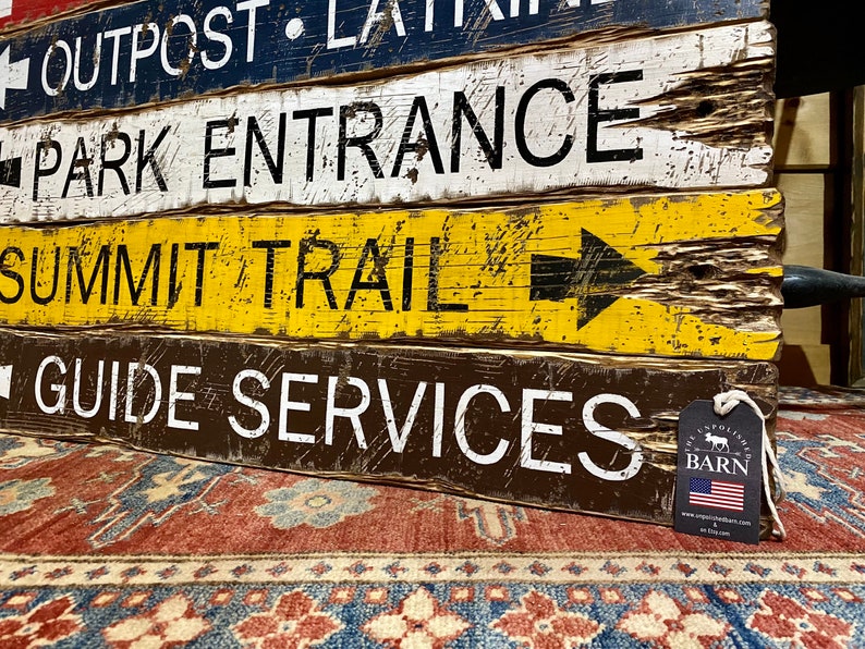 Wood Hiking Signs Mt Everest Sign Base Camp Sign Mountain - Etsy