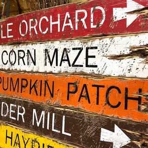 Rustic Wood Fall Sign Set | Farmhouse Fall Decor | Autumn Decorations ...