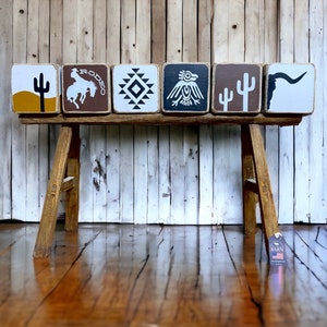 Western Cowboy Wood Tissue Box Cover, Southwestern Cowgirl Decor ...