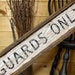 Rustic Lifeguard Sign, Coastal Decor, Lifeguards Only Wood Sign, Beach ...