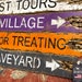 Haunted Halloween Sign Set - Etsy