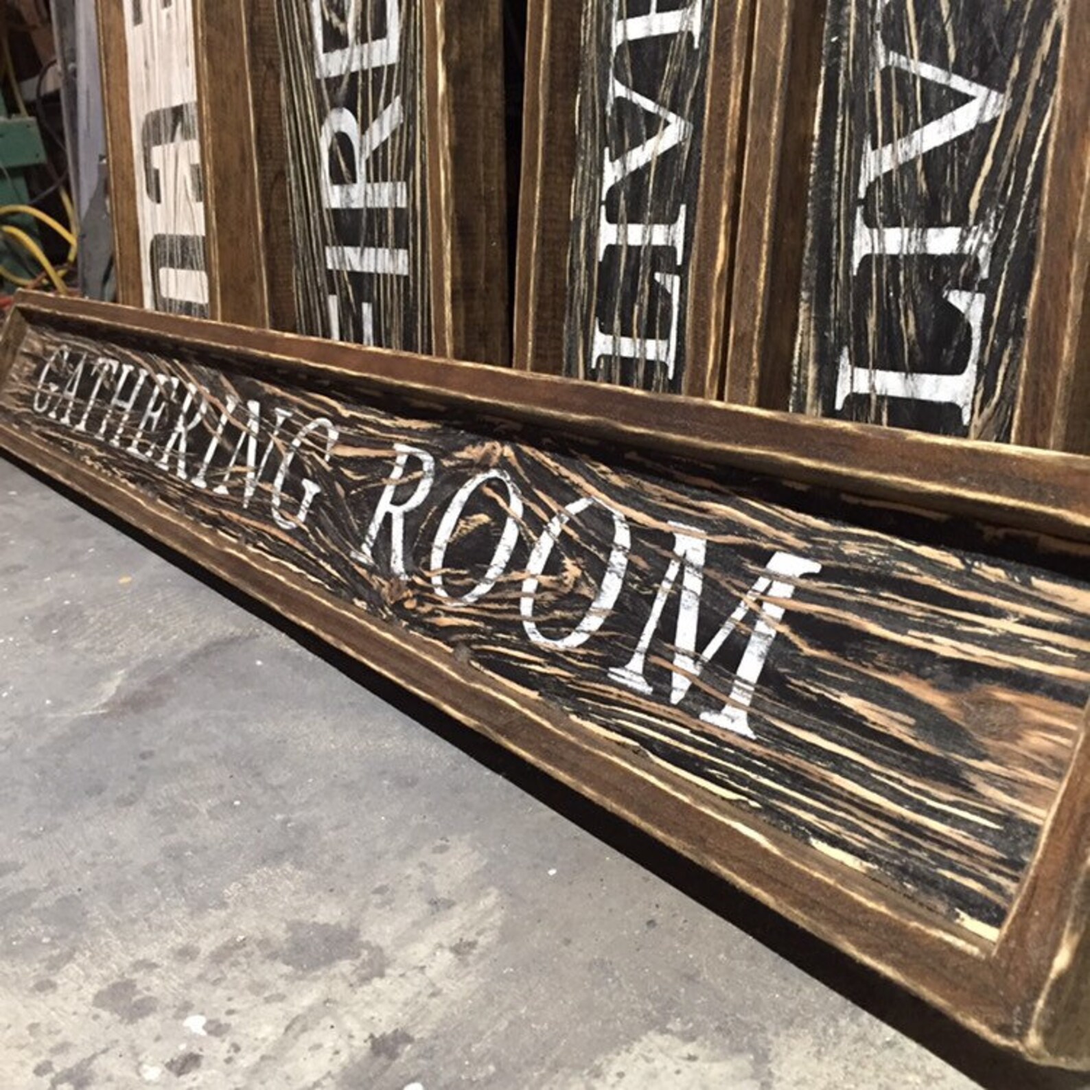 Rustic Gathering Room Sign Thanksgiving Decor Country | Etsy