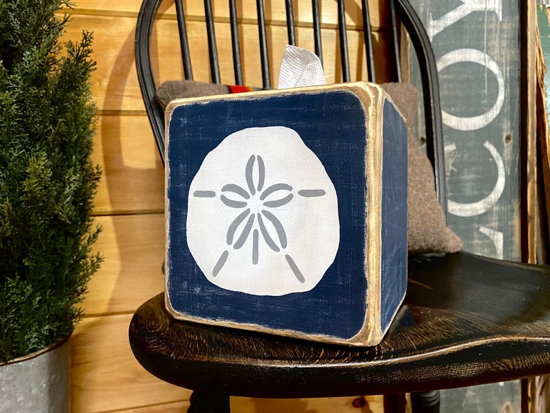 Octopus Tissue Box Cover | Coastal Beach House, Nautical Ocean Inspired ...