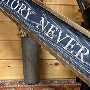 A True Love Story Never Ends Sign, Rustic Distressed Bedroom Sign, 5ft ...