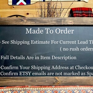 Camp Wood Sign Rustic Log Cabin Decor Directional Back - Etsy