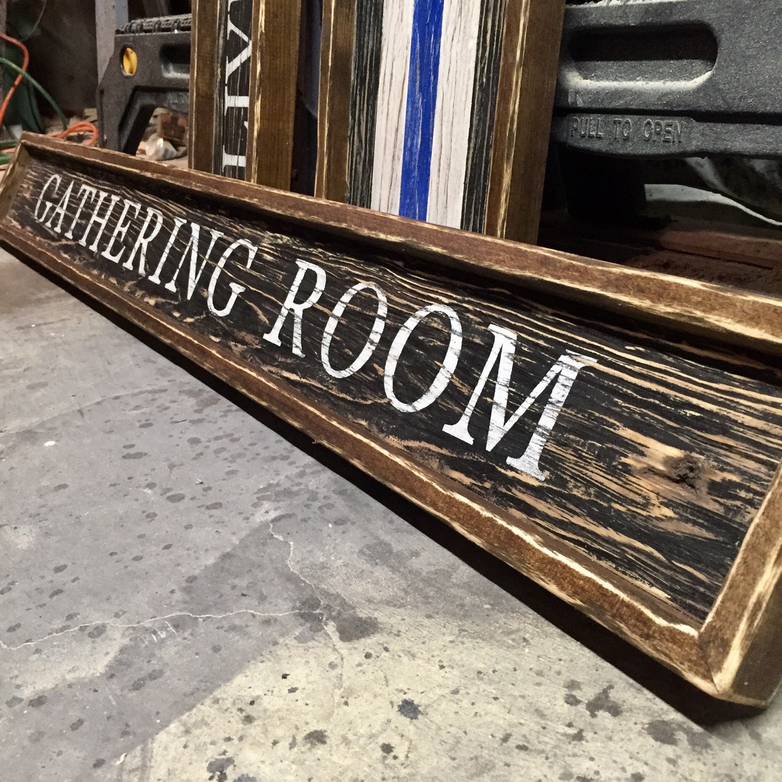 Rustic Gathering Room Sign Thanksgiving Decor Country | Etsy