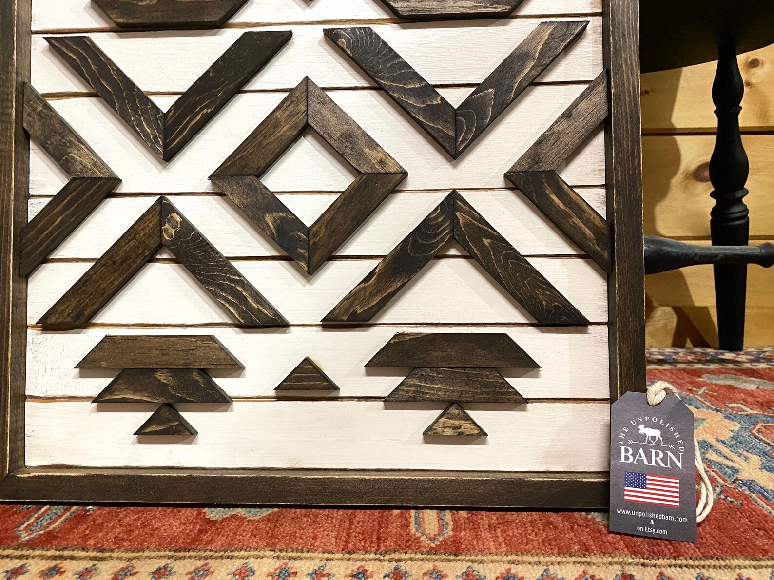 18x18 Southwestern Aztec Wood Sign Rustic Tribal Wall Art - Etsy