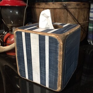 Country Tissue Box Cover Rustic Wood Bathroom Tissue Holder | Etsy