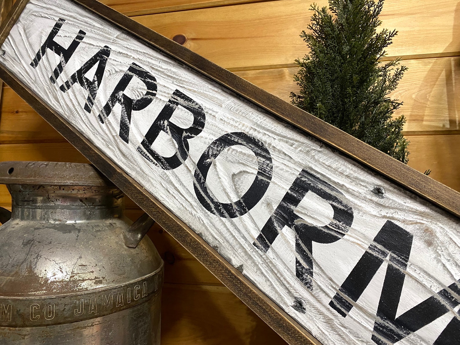 5ft Harbormaster Sign, Nautical Coastal Boat House Decor - Etsy