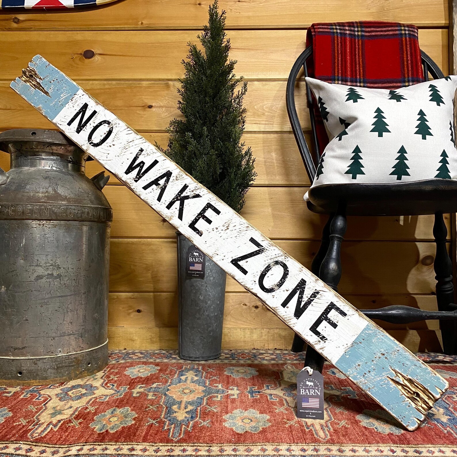 Nautical Beach House Sign, No Wake Zone - Etsy
