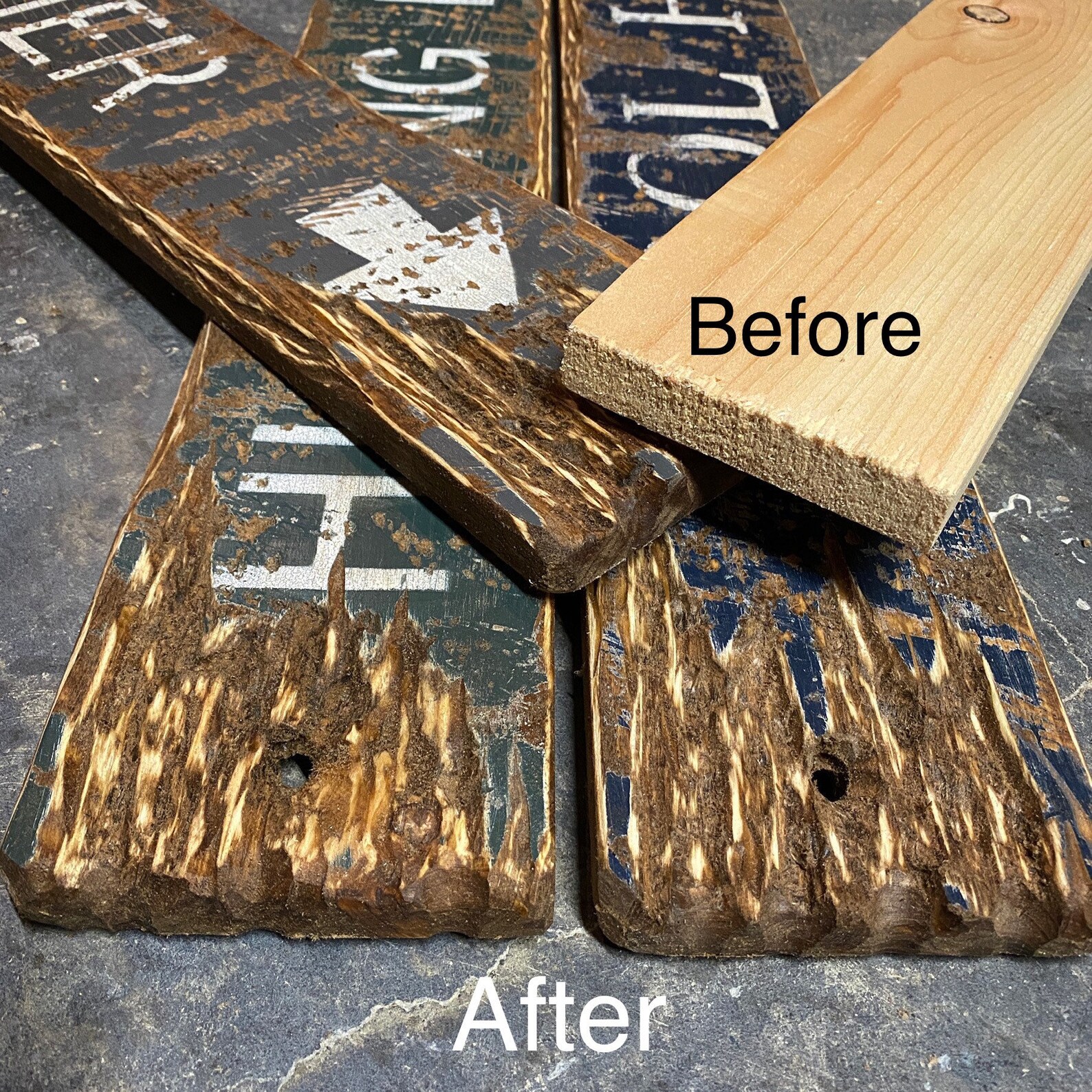 Rustic Wood Ski Trail Signs Ski Decor - Etsy