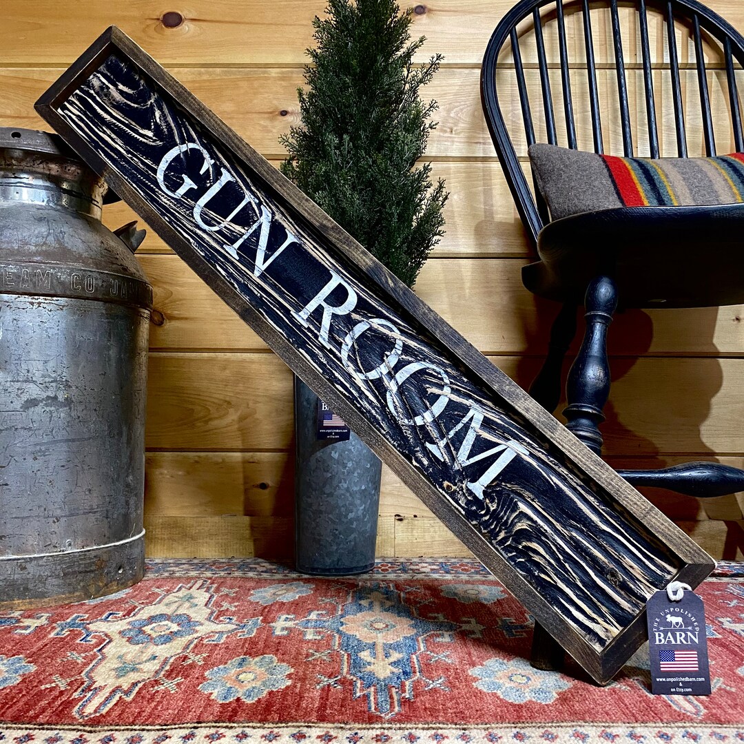 Gun Room 2nd Amendment Sign - Etsy