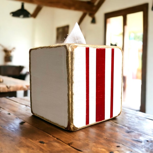 Farmhouse Tissue Box - Etsy
