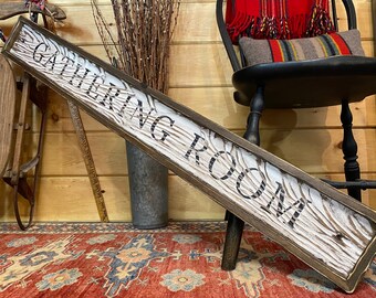 Gathering Room Sign | Etsy