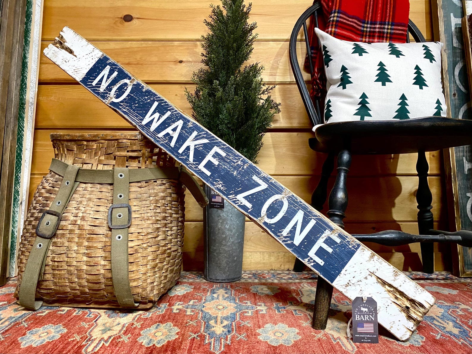 Lake House Sign, No Wake Zone - Etsy