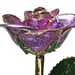 Lavender Sparkle Rose by Living Gold Original 24k Gold Dipped Rose Real ...