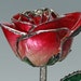 Emerald Green Sparkle Rose by Living Gold Original 24k Gold Dipped Rose ...