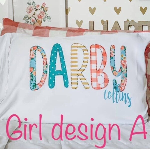 Girls Pillowcase - Etsy