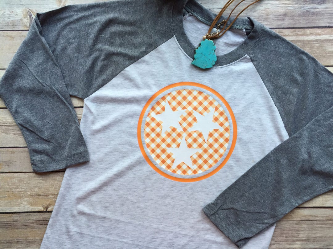 Tri-star Shirt, Vols Tri-star Shirt, Buffalo Check Tri-star Shirt, UT ...