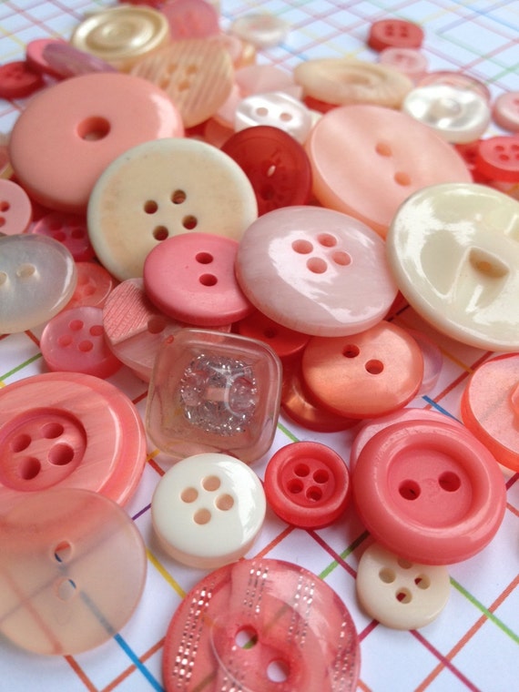 Items similar to Bulk Buttons - Button Bonanza - 3 Ozs - 2 And 4 Hole ...