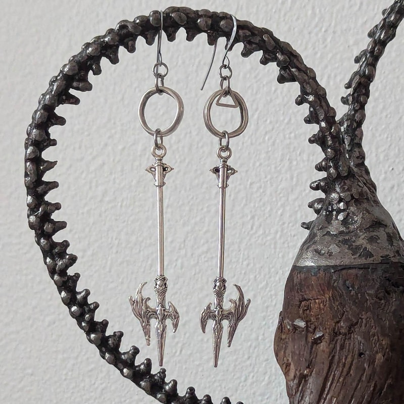 Weapon Earrings - Etsy