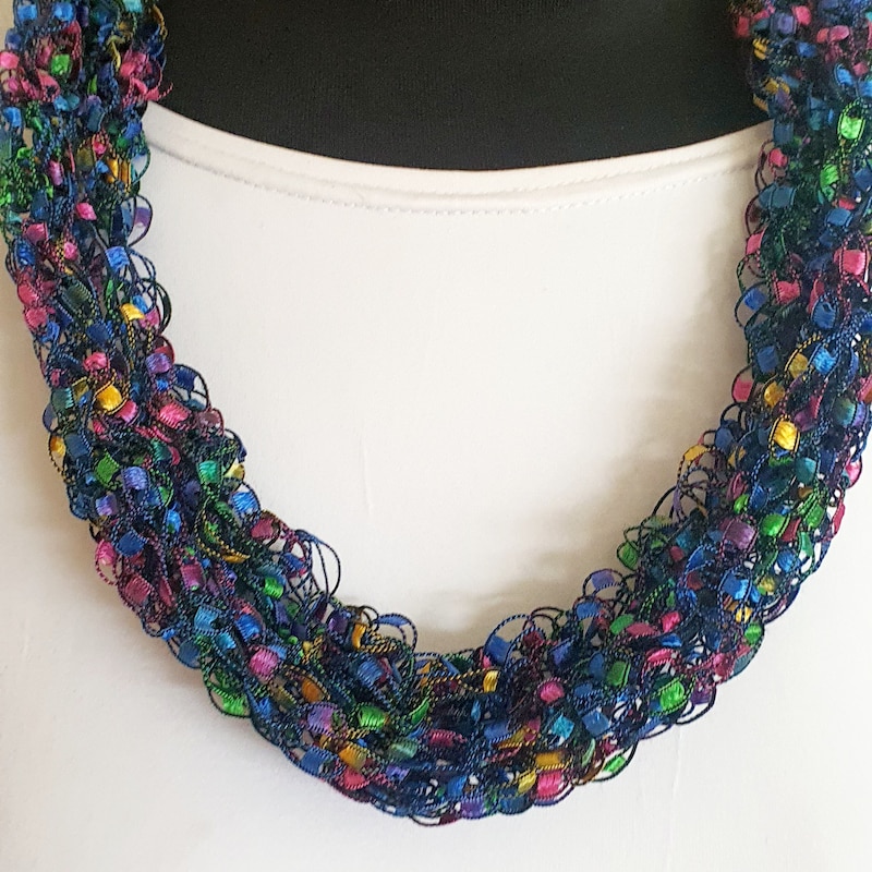 Ladder Yarn Scarf Pattern - Etsy