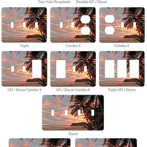 Beach Switchplate Cover, Light Switch Covers, Switch Plate Covers ...