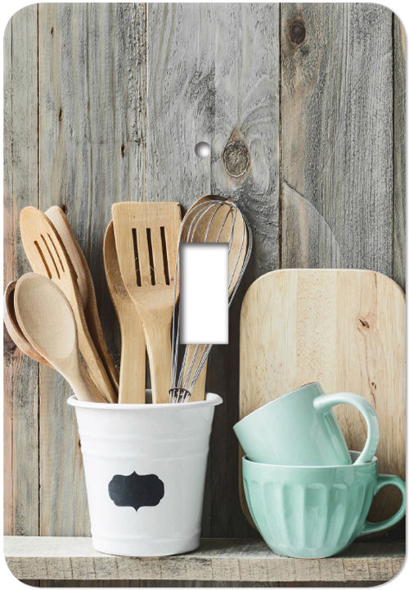 Kitchen Switch Plates Covers, Cups, Teacups, Tea Cups, Enamelware ...