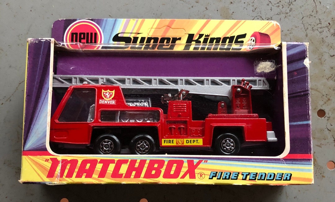 1972 Matchbox Superkings K 9 Fire Tender - Etsy