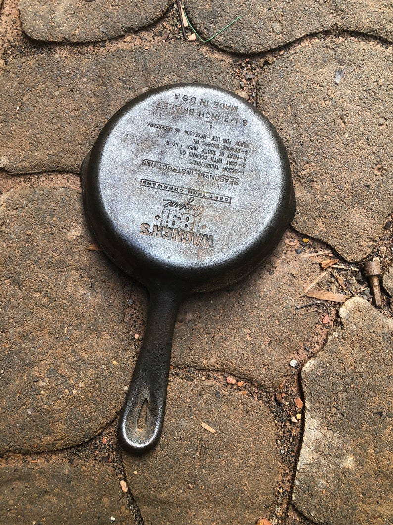 Wagner 1891 Commerative Cast Iron Skillet No 3 Wagner - Etsy