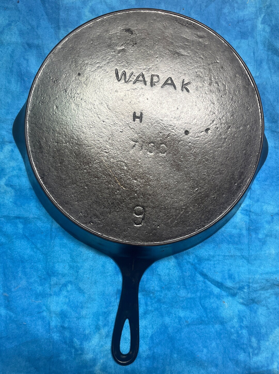 Wapak No 9 Cast Iron Skillet Vintage Made in Ohio - Etsy