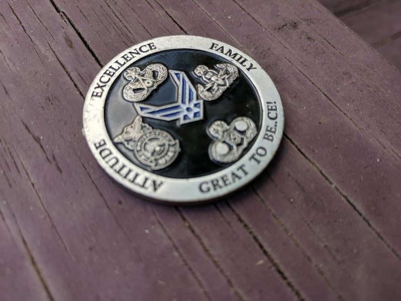 22nd Civil Engineer Squadron Challenge Coin - Etsy