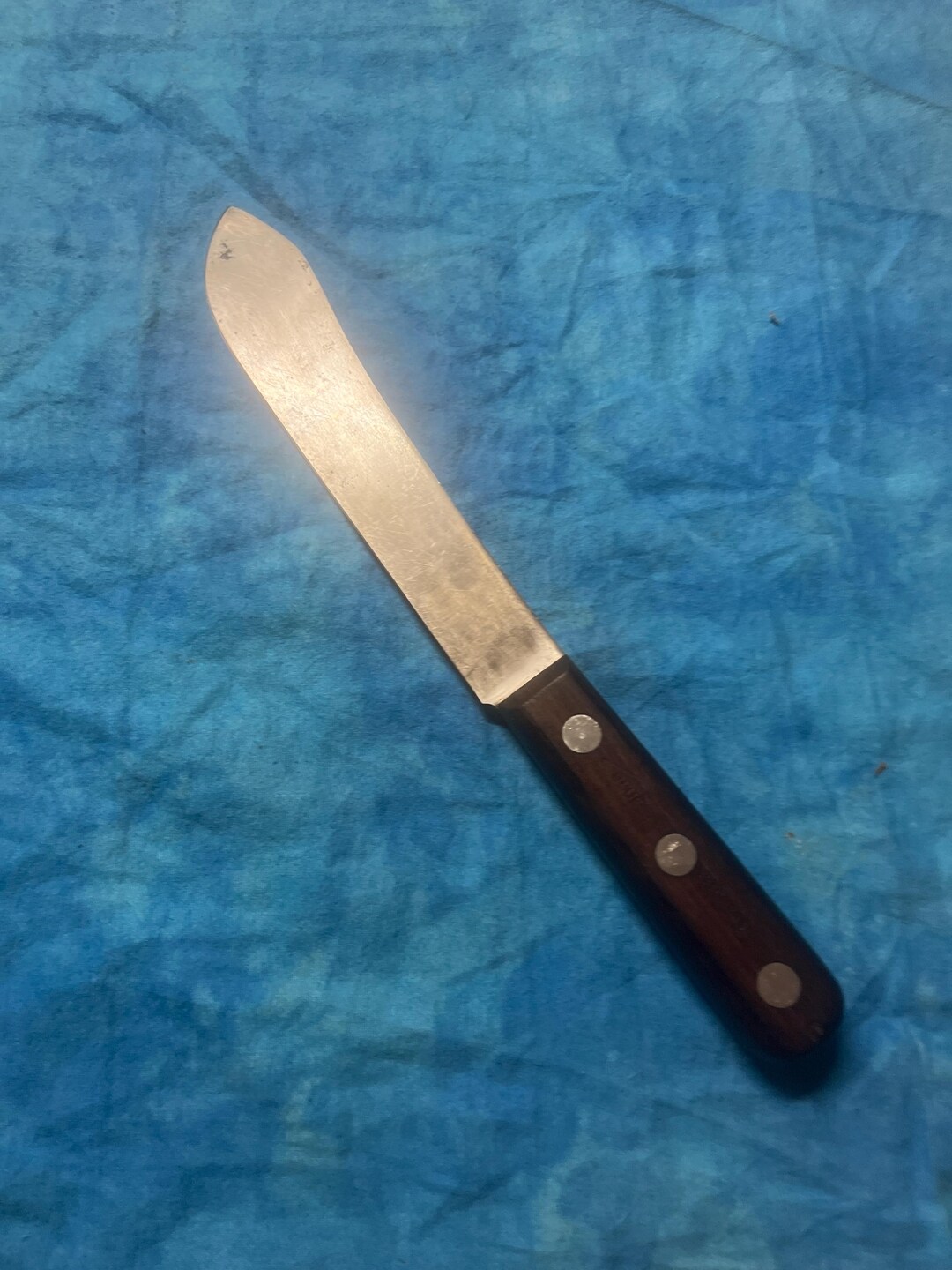 Butchers Pridge Kitchen Blue Diamond Butcher Knife 13in - Etsy