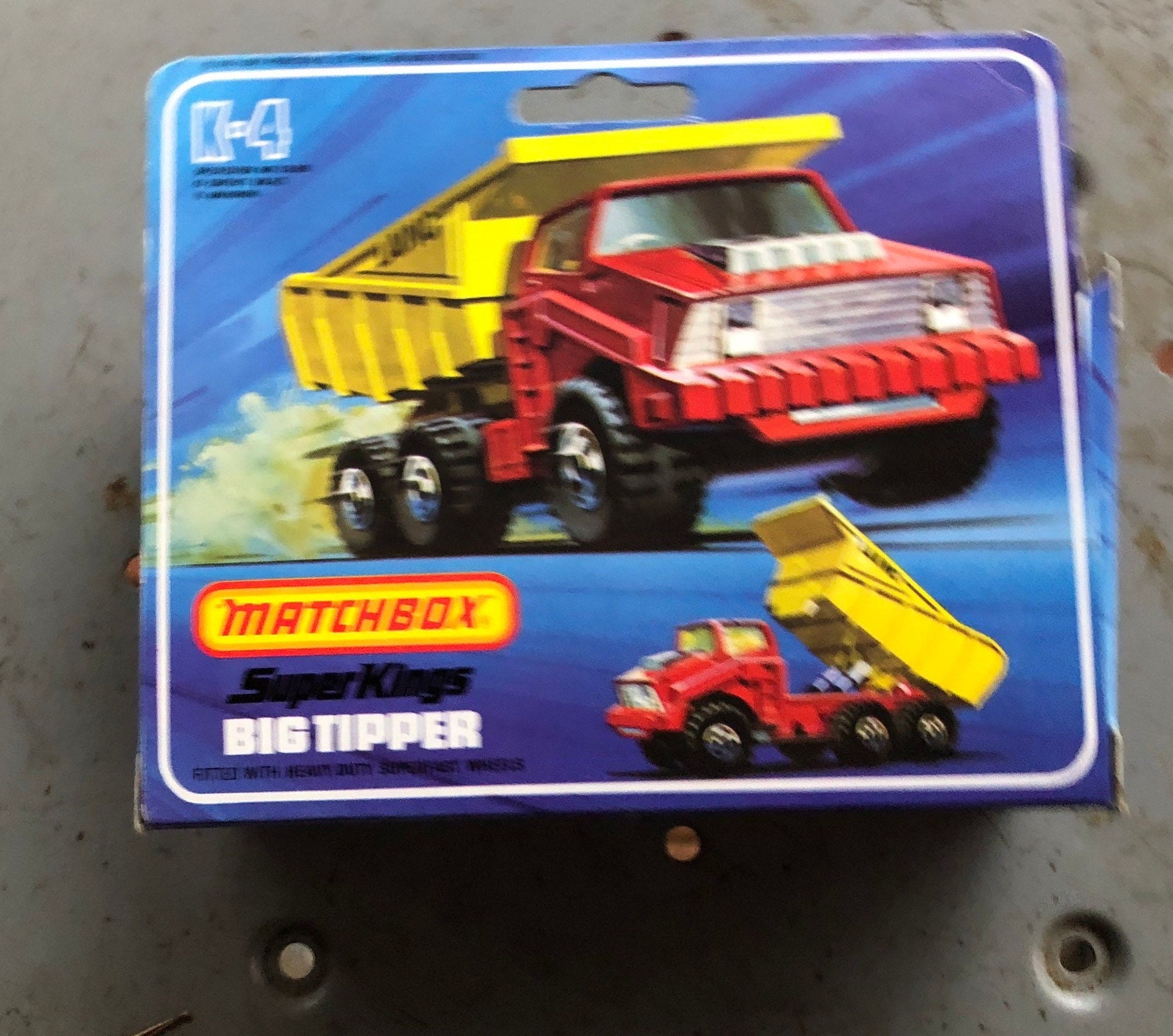 1970s Era Matchbox Superkings K4 Big Tip - Etsy