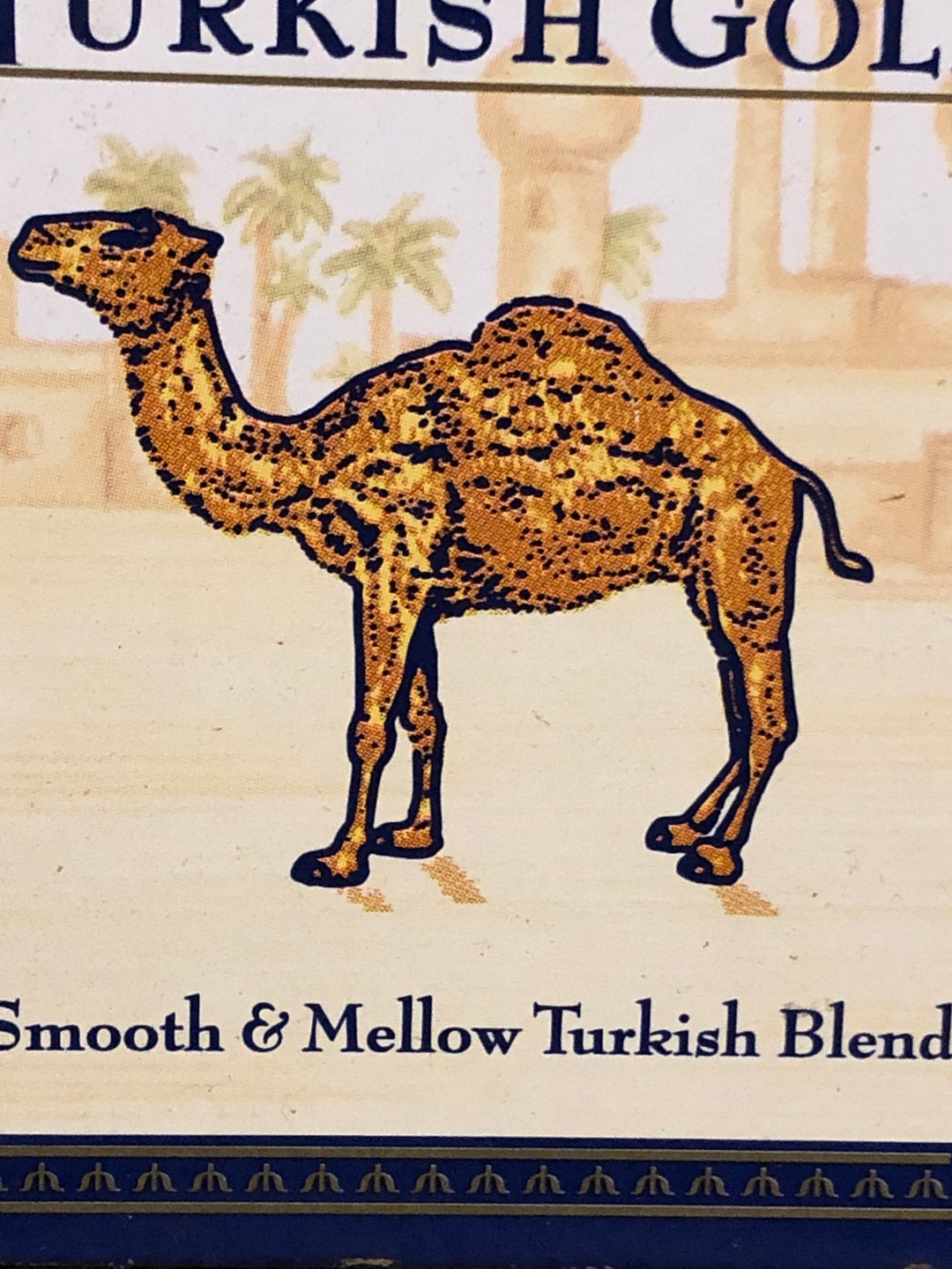 Vintage Camel Turkish Gold Made in Germany Cigeratte Tin - Etsy