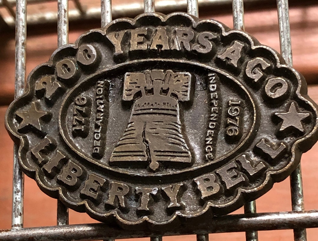 Vintage Liberty Bell Belt Buckle - Etsy