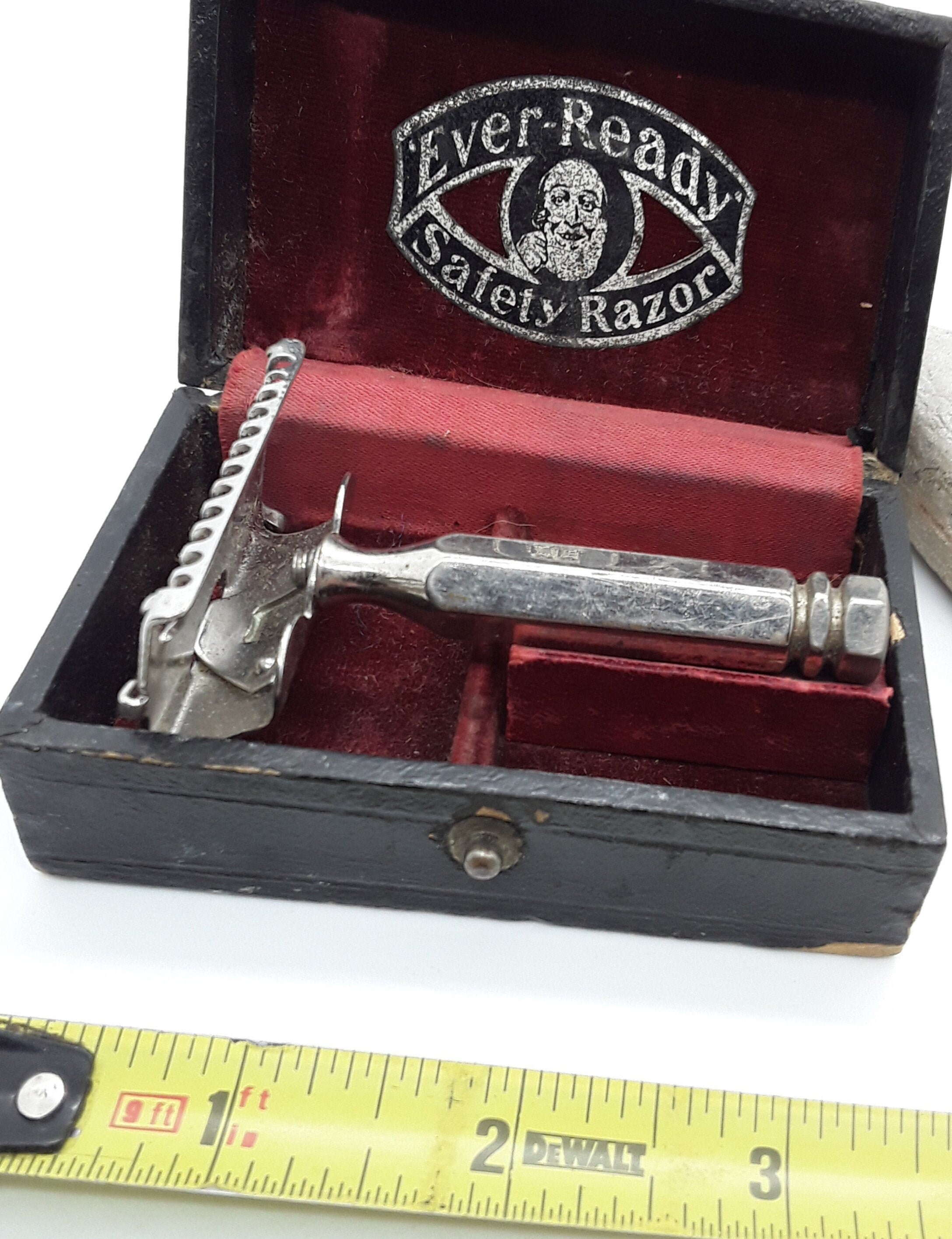 Antique EVEREADY SAFETY RAZOR in Original Wood Box - Etsy
