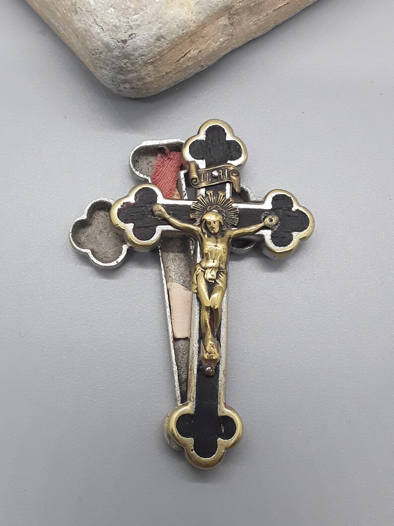 Antique Cross Pendant 1800s | Etsy