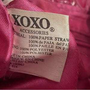 Vintage Rare XOXO Straw Tote Bag Y2K 90s Womens Shoulder Logo Hearts - Etsy