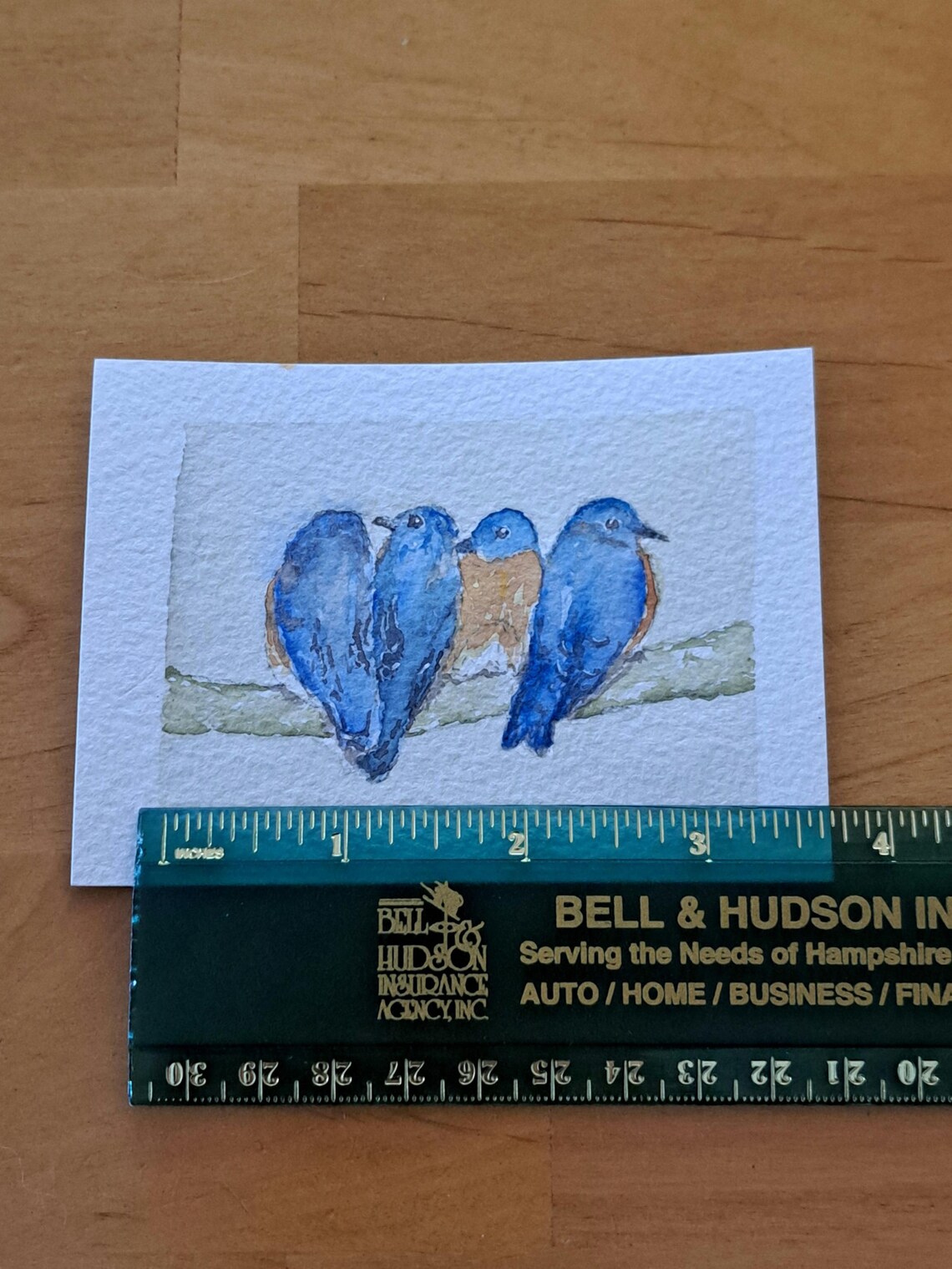 Bluebird Family - Etsy
