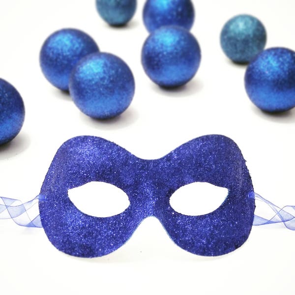 Royal Blue Mask - Etsy