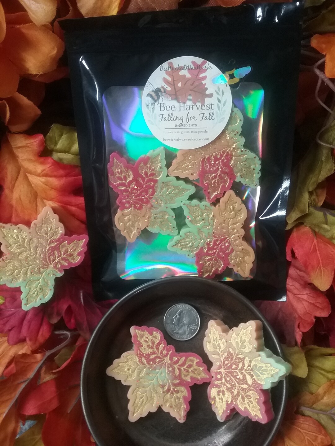 Falling for Fall Leaf Wax Melts Strong Scented Wax Melts for Wax Warmer ...