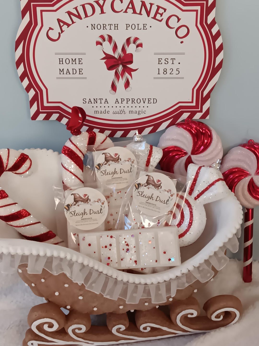 Sleigh Dust Wax Melt Snap Bar Holiday Wax Melt Gift for Christmas Gift ...