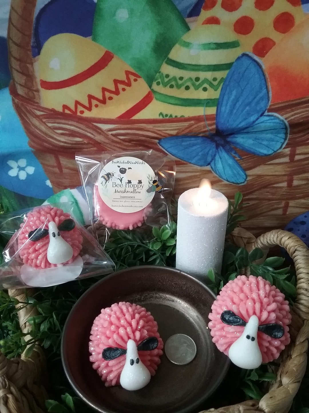 Marshmallow Sheep Wax Melt Strong Scented Wax Melts for Wax Warmer Gift ...